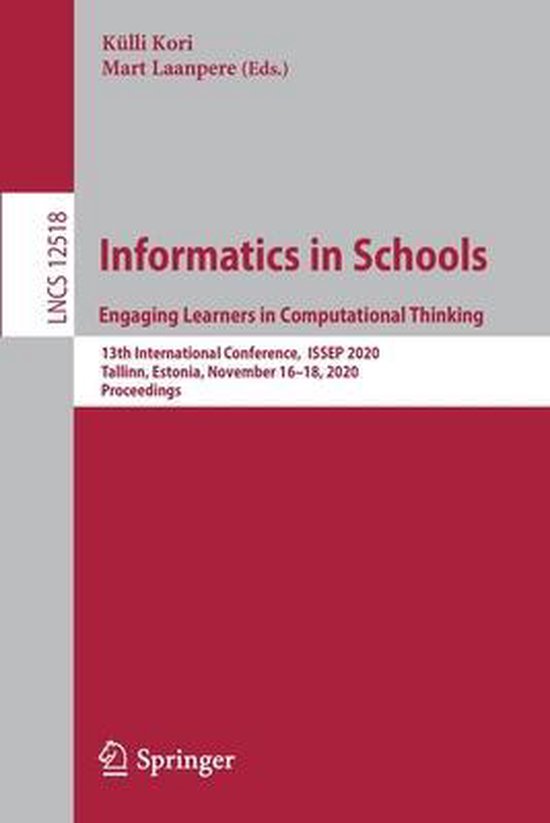 Theoretical Computer Science and General Issues- Informatics in Schools. Engaging... | bol.com