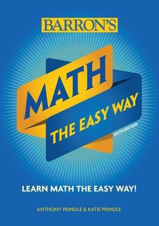 Math: The Easy Way | 9781438012087 | Anthony Prindle | Boeken | bol.com
