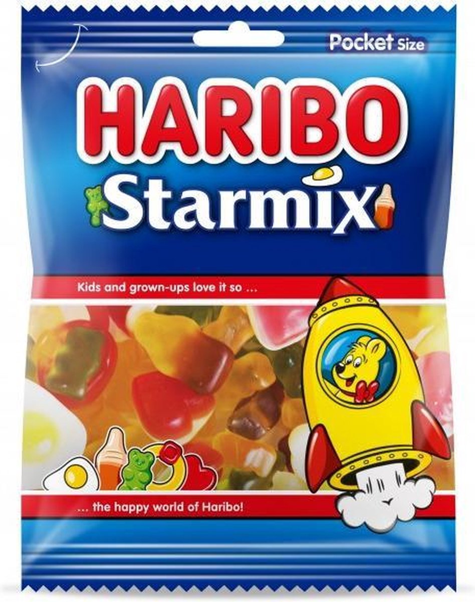 bol.com | Haribo starmix snoep zakjes 28 x 75 gram