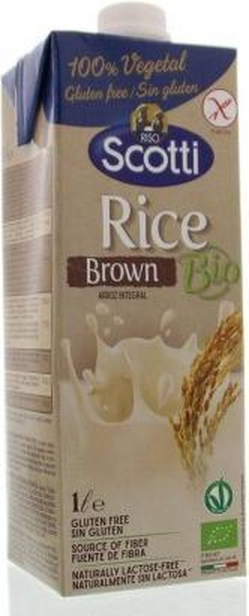 Riso Scotti Rice drink brown 1 liter | bol.com