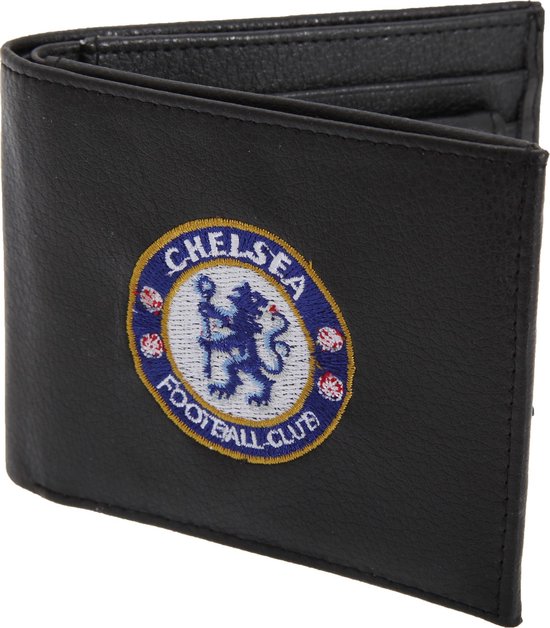 Chelsea FC Embroidered Wallet (Black) | bol