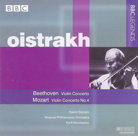Beethoven: Violin Concerto; Mozart: Violin Concerto No. 4, David Oistrakh | CD (album)... | bol.com