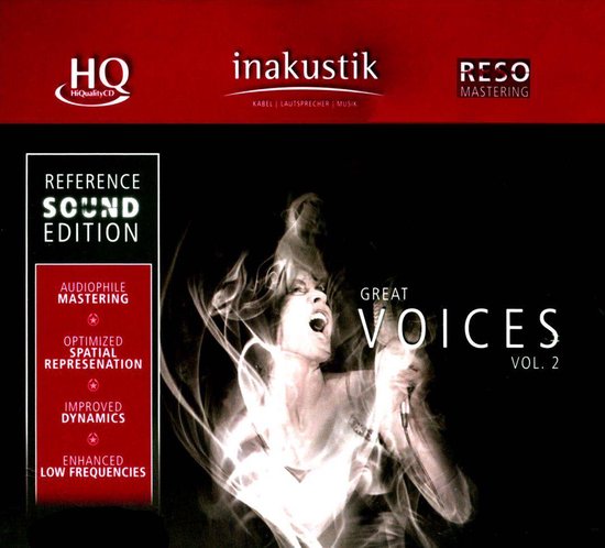 Reference Sound Edition - Great Voices Vol.2 (CD) (Ultra High Quality-CD), various... | bol.com