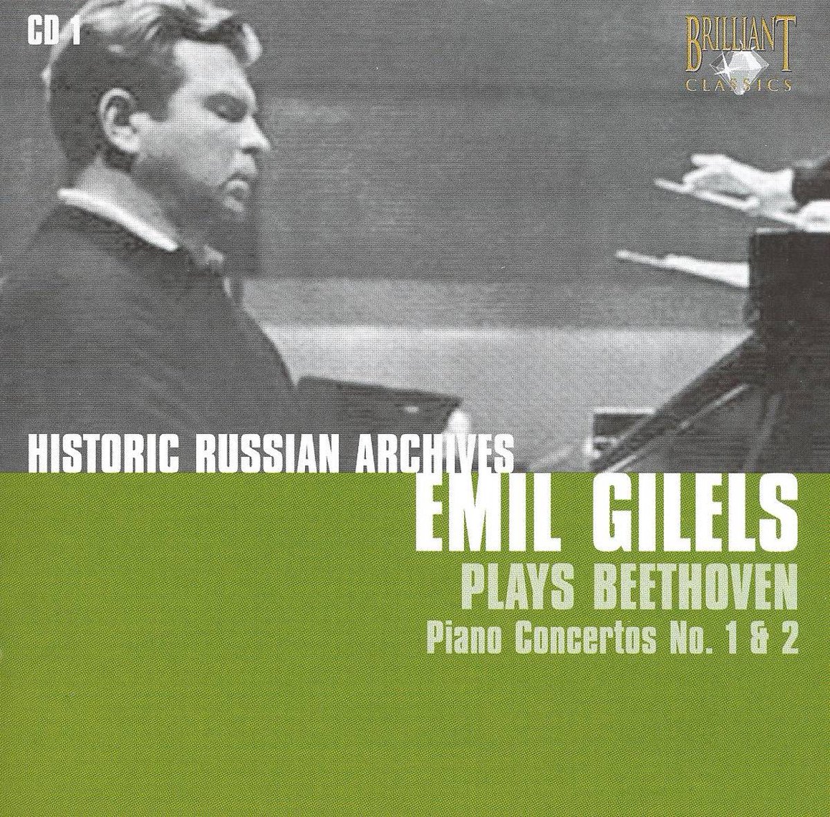 Beethoven: Piano Concertos Nos. 1 & 2, Emil Gilels | CD (album) | Muziek | bol