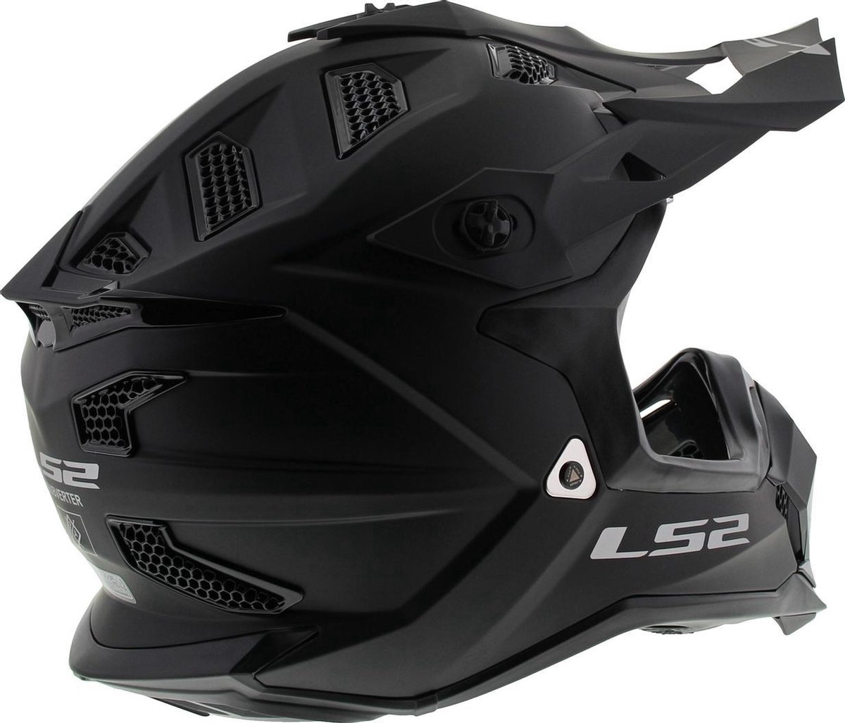 LS2 MX470 Subverter crosshelm Noir mat zwart | bol.com