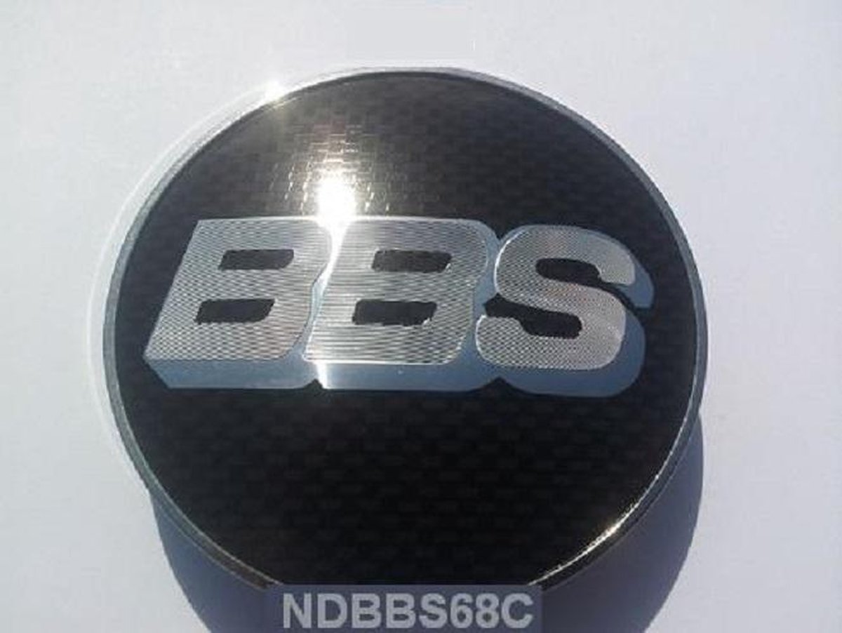 Set van 4 BBS stickers 65mm - Naafdoppen -Naafkappen - Velgen ...