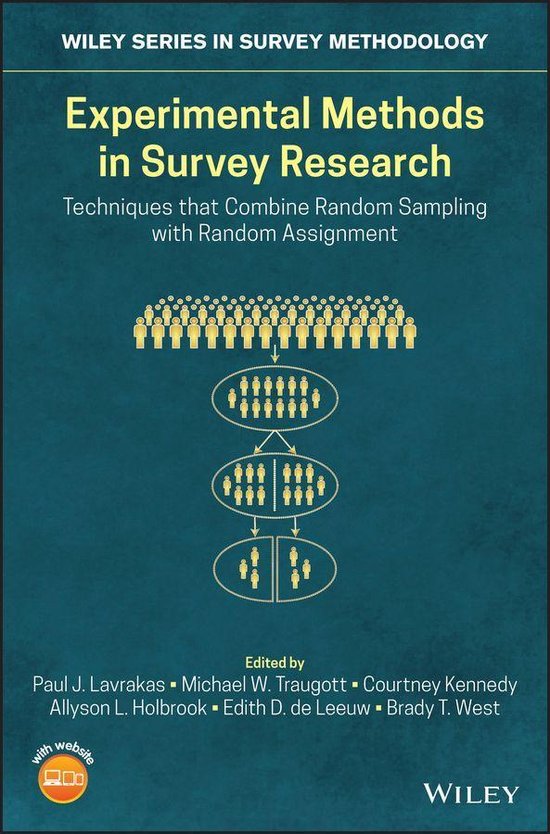 Wiley Series in Survey Methodology - Experimental Methods in Survey ...