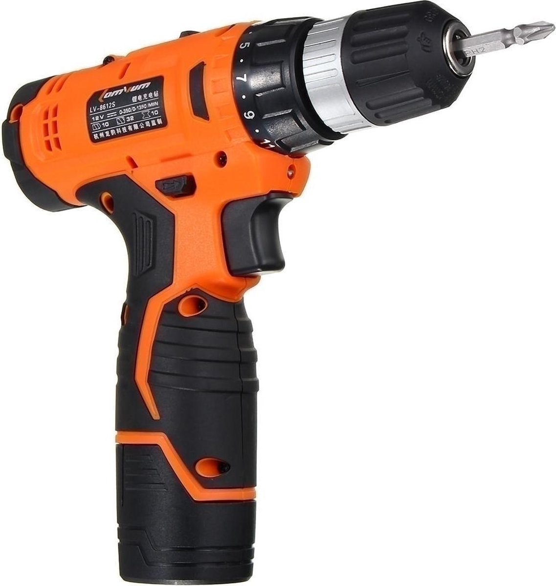 Lomvum 12V Elektrische Boormachine Power Boor Twee Speed Elektrische ...