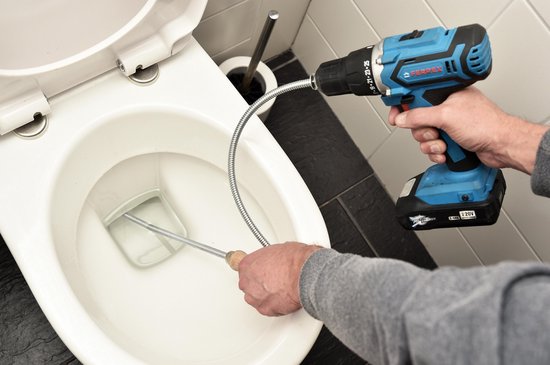 bol.com | Rioolveer-Ontstoppingsveer 1,5m-Afvoer Ontstopper-Goot en WC ...