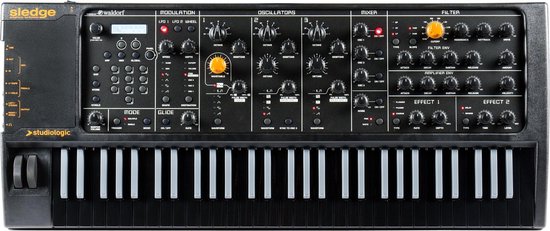 Studiologic Sledge Black Edition - Virtual analog synthesizer | bol.com