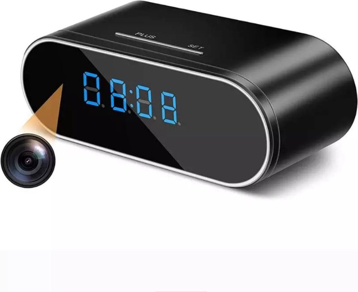 Spy Klok Camera I Wekker Camera I Spycam I Surveillance Binnen Camera I ...