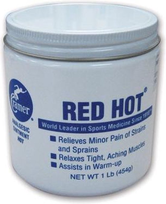 Cramer Red Hot 454gr - Rood | bol.com