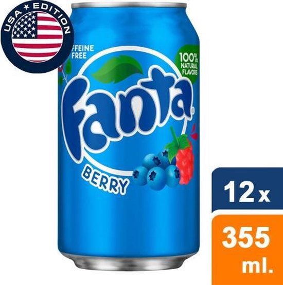 Fanta - Berry - 12x 355ml | bol