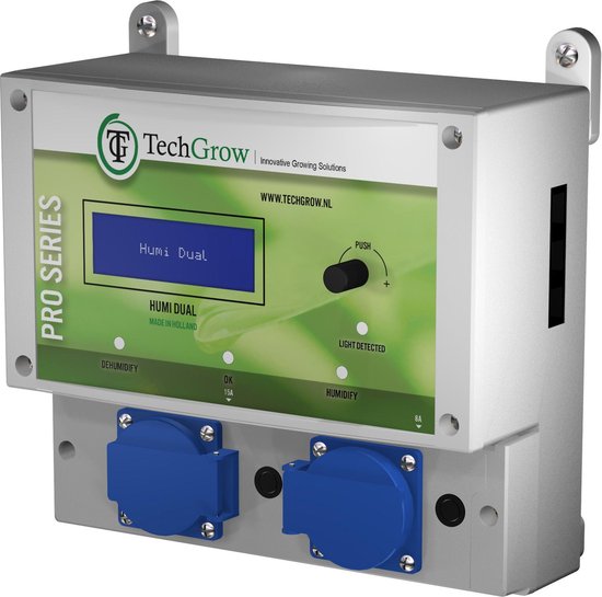 TechGrow Humi Dual Pro (excl Temp/RH sensor) | bol
