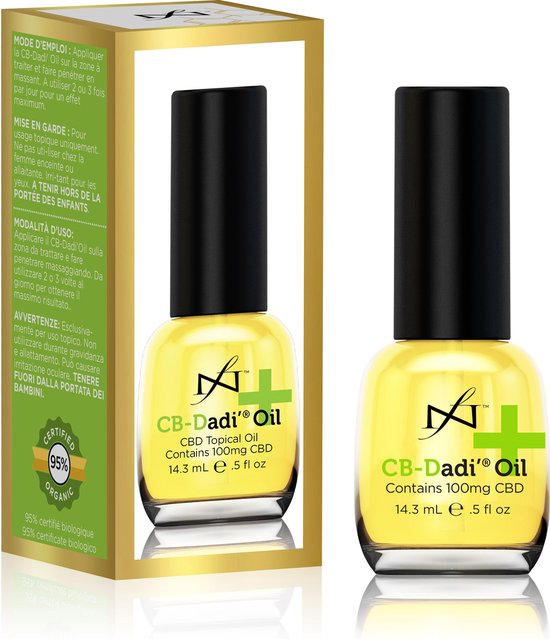 Famous Names - CB Dadi'oil Nagelriemolie - 14,3 ml | bol