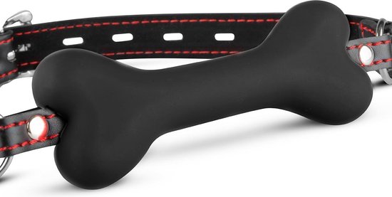 Honden Bot - Bone Gag - Zwart | bol
