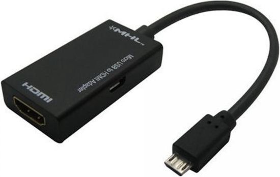 MHL adapter micro USB - HDMI | bol