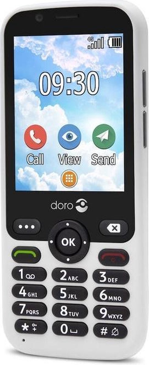 Téléphone mobile Smart Doro 7010 4G White | bol.com