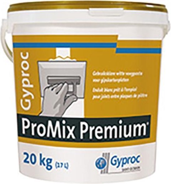 Gyproc ProMix Premium - Kant-en-klare witte pasta voor ABA-voegen ...