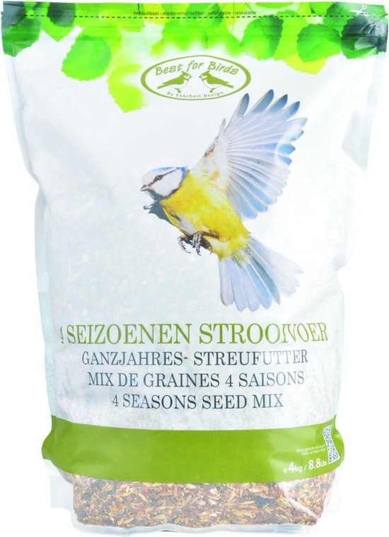 Zak 4 seizoenen strooivoer - 4 KG | bol.com