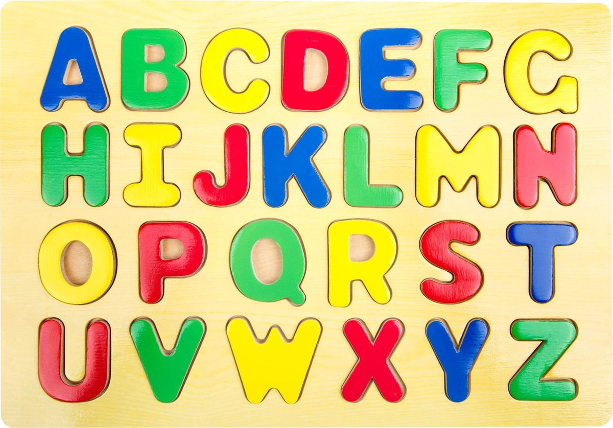 ABC puzzel - Alfabet leren - 26 Letters | bol.com