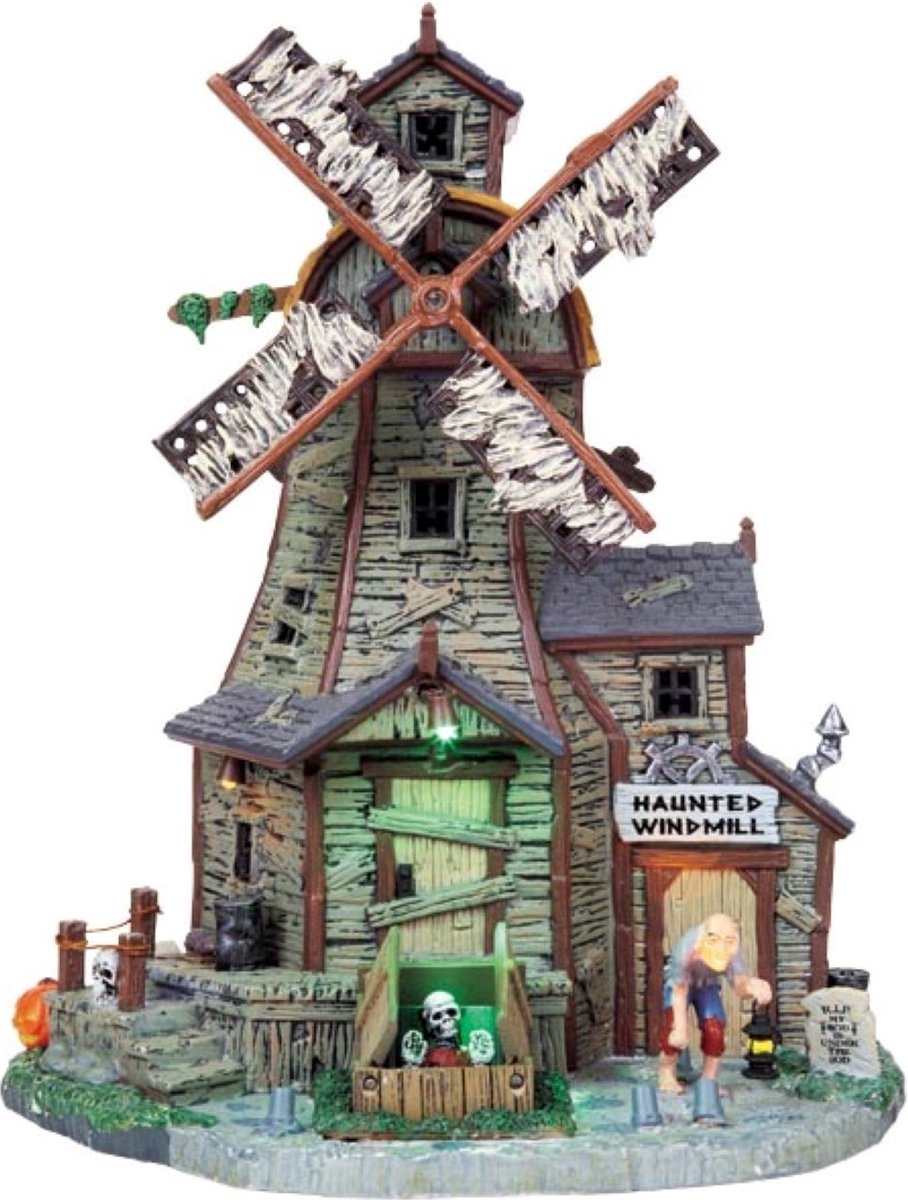 Lemax - Haunted Windmill - With 4.5V Adaptor | bol