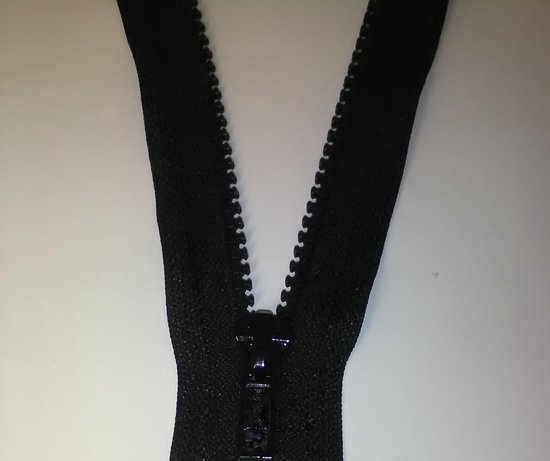 YKK dubbel deelbaar rits bloktand 75 cm zwart | bol