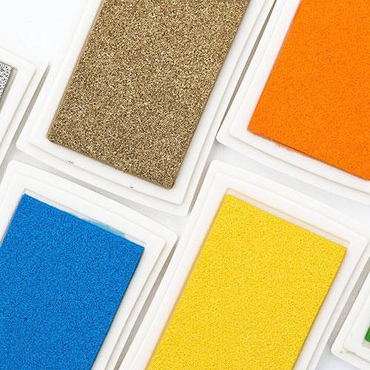 Knutselen| Stempelkussen Geel | Yellow Ink Pad voor Knutselen | bol.com