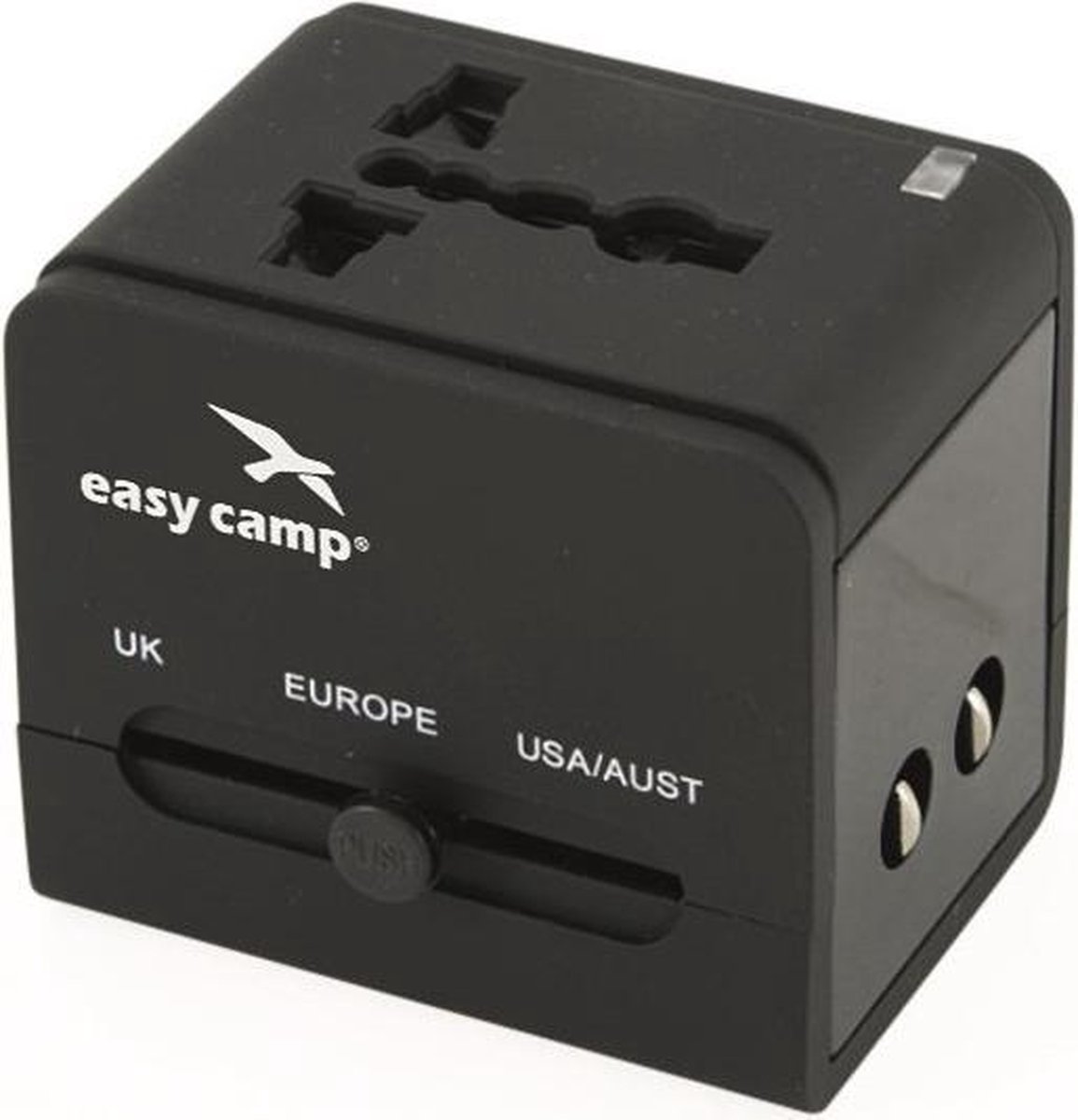 Easy Camp Travel Adaptor stekker zwart | bol.com