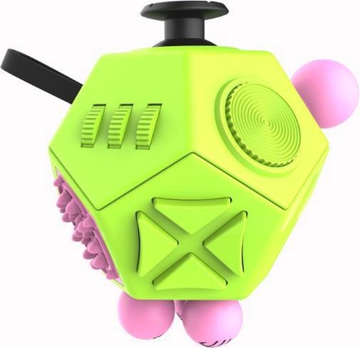 Fidget Cube Box XXL met 12 speelkanten | Stress Verminderende Speel ...