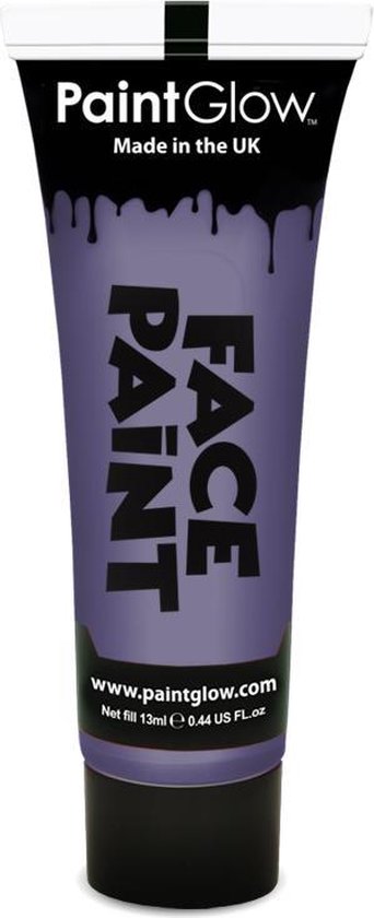 PaintGlow Face & body paint Classic colors Paars | bol