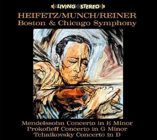 Violin Concertos, Jascha Heifetz | CD (album) | Muziek | bol.com