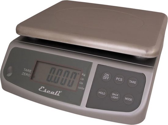 Escali M136 - Digitale Bovenweger Profi - Keuken weegschaal- Grijs ...