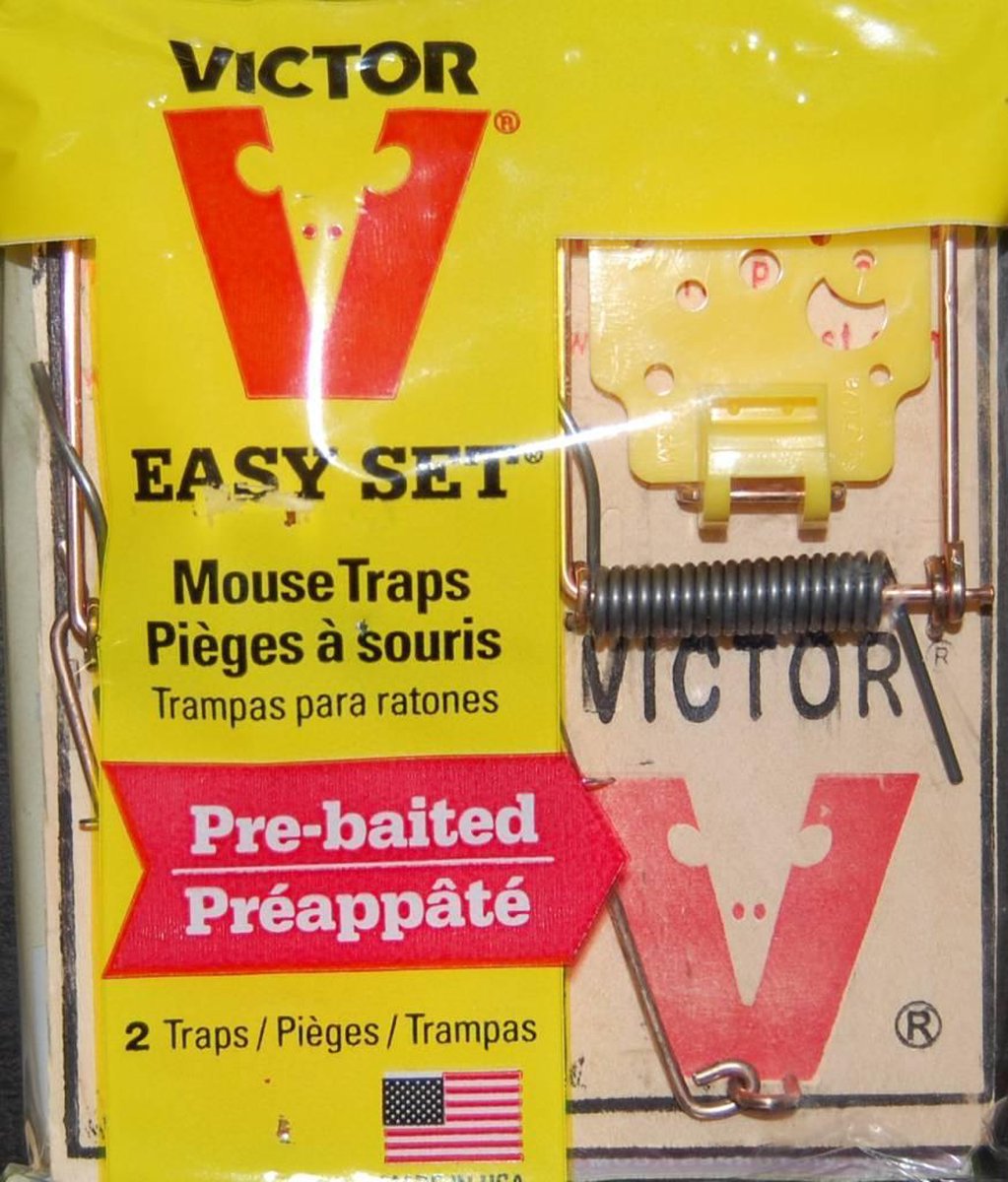 Victor Easy Set Muizenval 2 stuks | bol