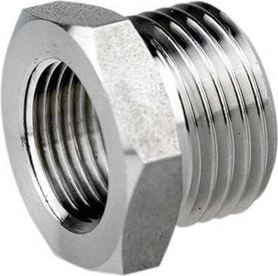 Verloop Nippel Parallel G1-1/4” Bu x G1” Bi Messing/Vernikkeld | bol Verloop Nippel Parallel G1-1/4” Bu x G1” Bi Messing/Vernikkeld | bol