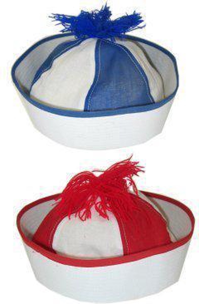 Matrozen pet rood of blauw | bol.com