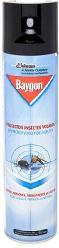 Baygon Spray - 400ml - Tegen vliegen, muggen en wespen | bol