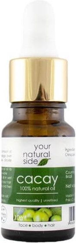 Your Natural Side Cacay Oil, Unrefined 10ml. Pipette | bol.com