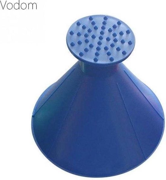 360 graden Magische Ronde Circel ijskrabber / sneeuwveger Blauw met ...