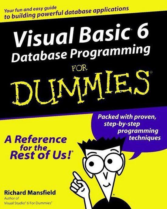 Visual Basic 6 Database Prog For Dummies, Richard Mansfield | 9780764506253 | Boeken | bol