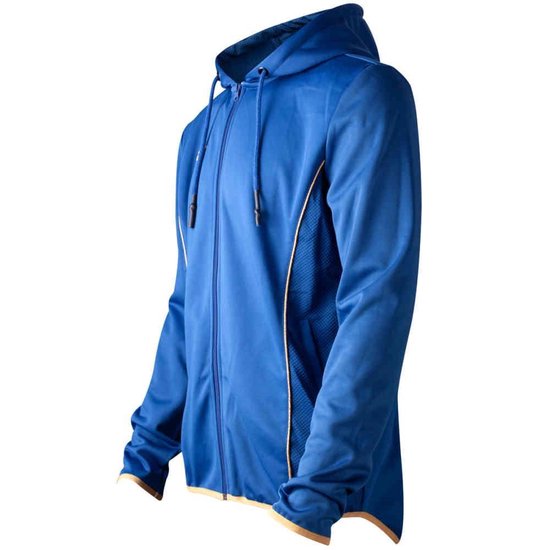 Fallout 76 - Vault 76 TeQ heren hoodie vest met capuchon blauw - S | bol