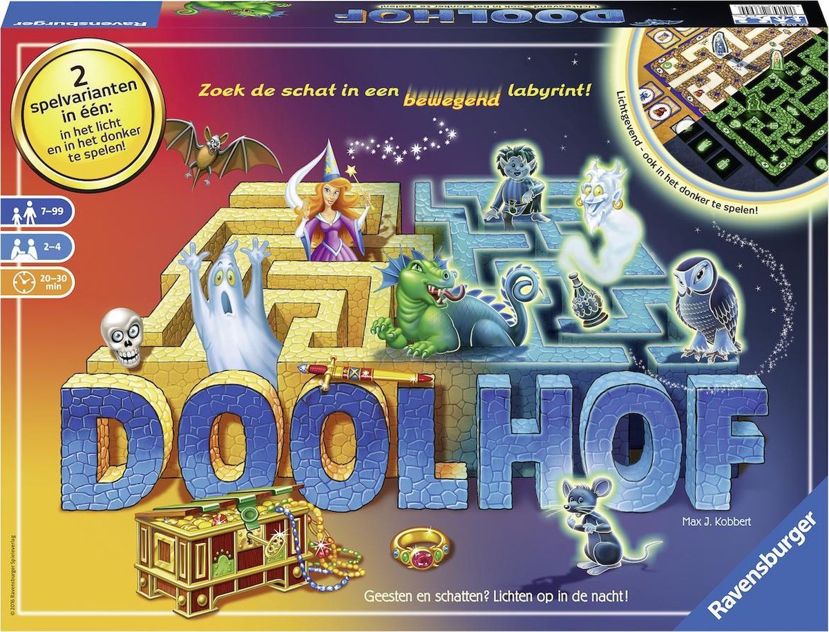 Kids-n-fun | Puzzels Doolhof Doolhof Eenhoorn