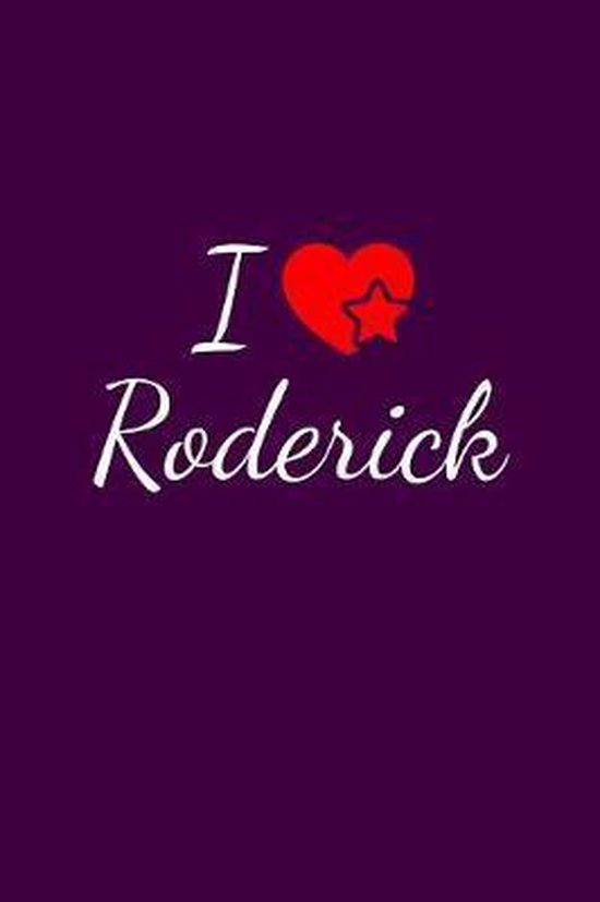 I love Roderick, I Love Roderick Publishing | 9781081270384 | Boeken ...