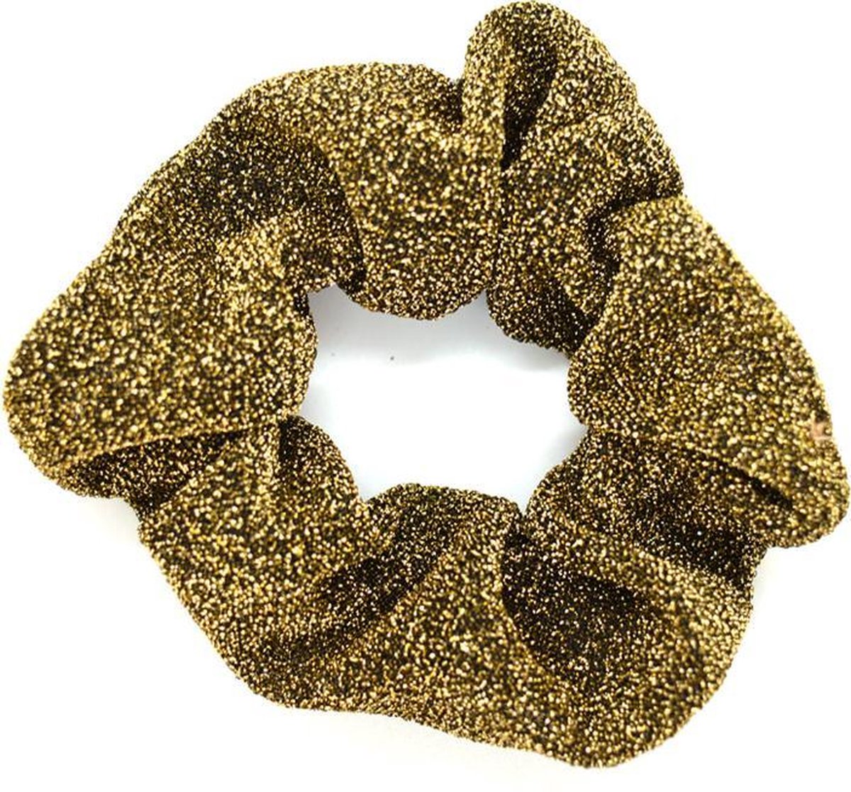 Scrunchie Glitter Sparkle - Goudkleurig | bol