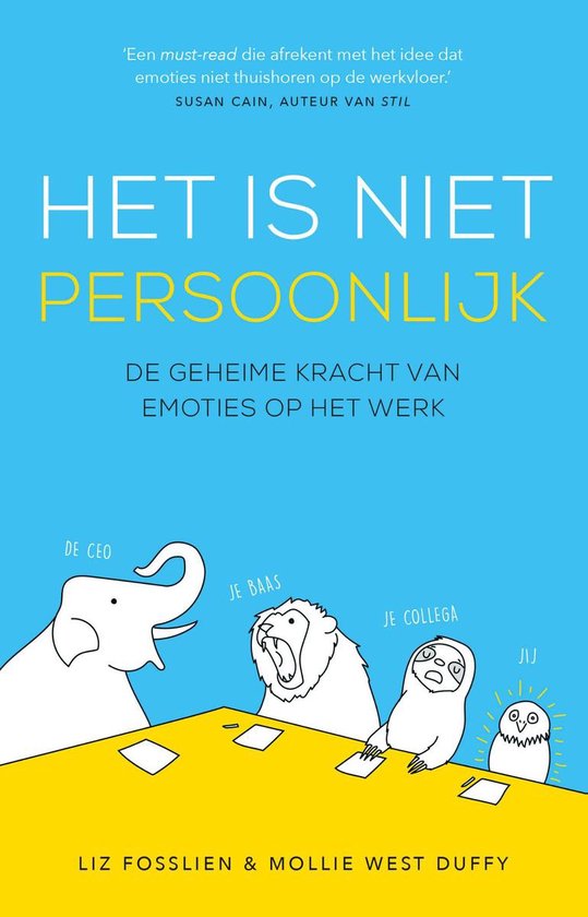 Het is niet persoonlijk, Liz Fosslien | 9789047013150 | Boeken | bol