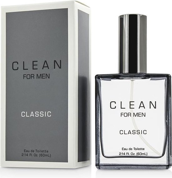 Clean Classic For Men Edt Spray 60 ml | bol