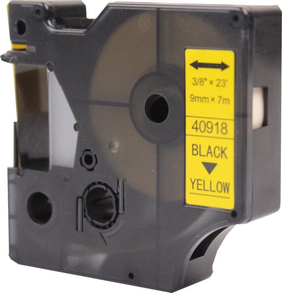 KATRIZ® huismerk label tape voor Dymo 40918 | LabelManager PNP ...