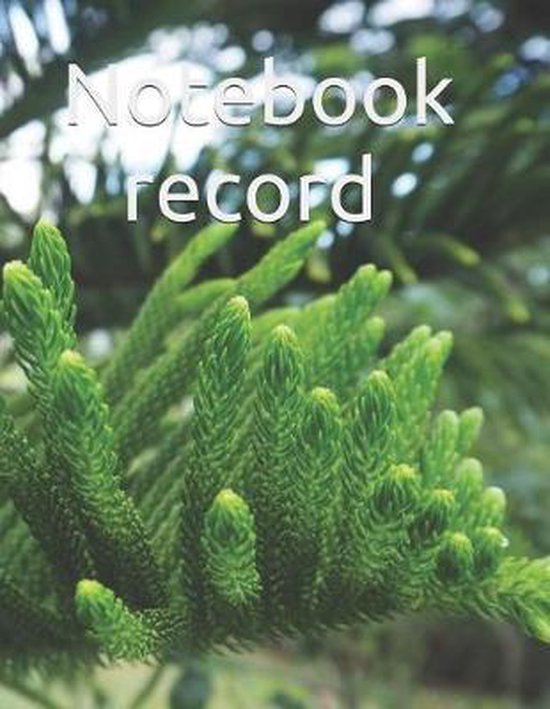 Notebook Record, Unseen Smile | 9781795386494 | Boeken | bol.com
