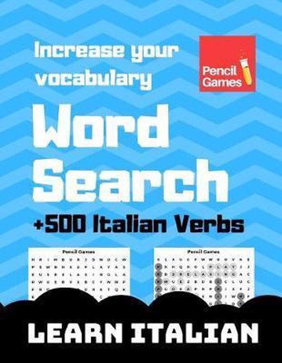 Learn Italian with Word Searches- Word Search, +500 Italian Verbs ...