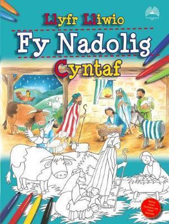 Llyfr Lliwio fy Nadolig Cyntaf, Bethan James | 9781859948989 | Boeken ...